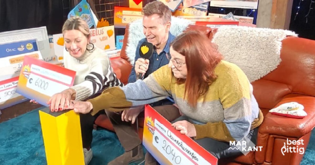 Markant | Samen meer dan 8.000 euro warmte voor De Warmste Week ️